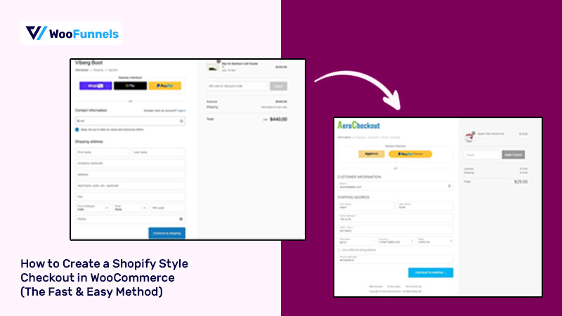 How To Set Up Shopify Checkout Page in WooCommerce: The Easy Way