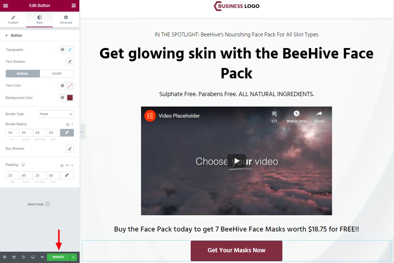 Customize the Pre-Built Template - FunnelKit