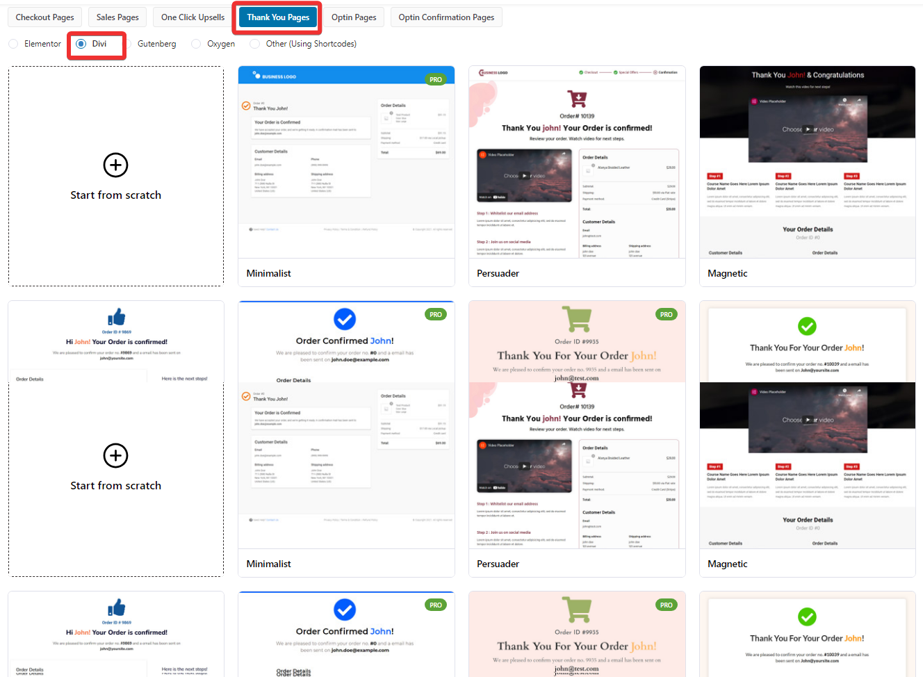 How to Create WordPress Sales Funnels with Divi Templates