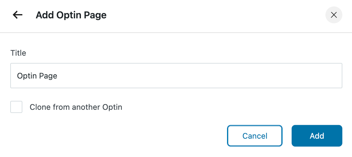 How to Add the Opt-in Page Step? - FunnelKit