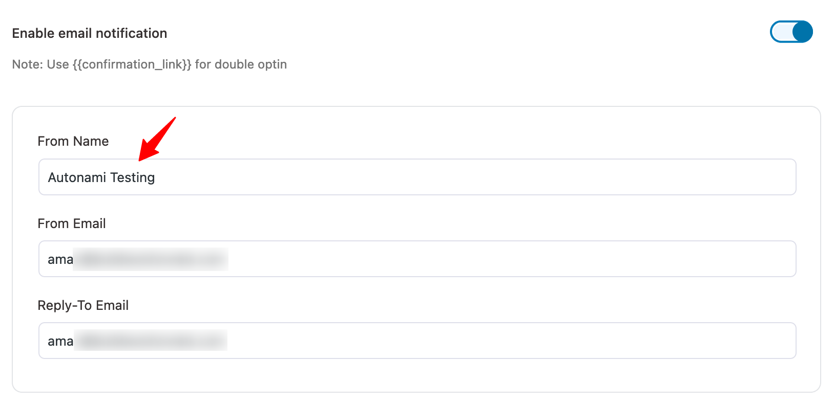 Enable Double Optin - FunnelKit
