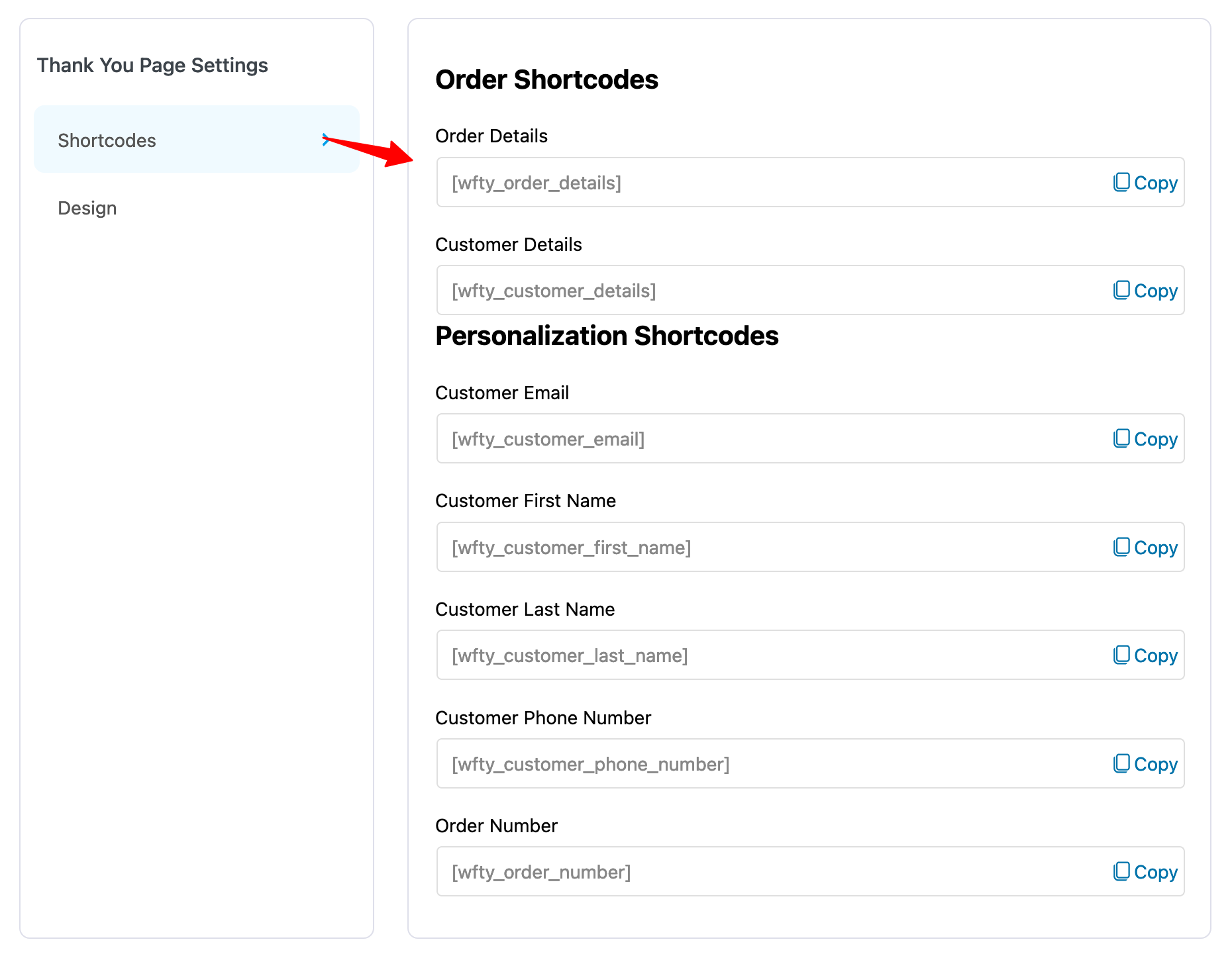 Personalization Shortcodes - FunnelKit