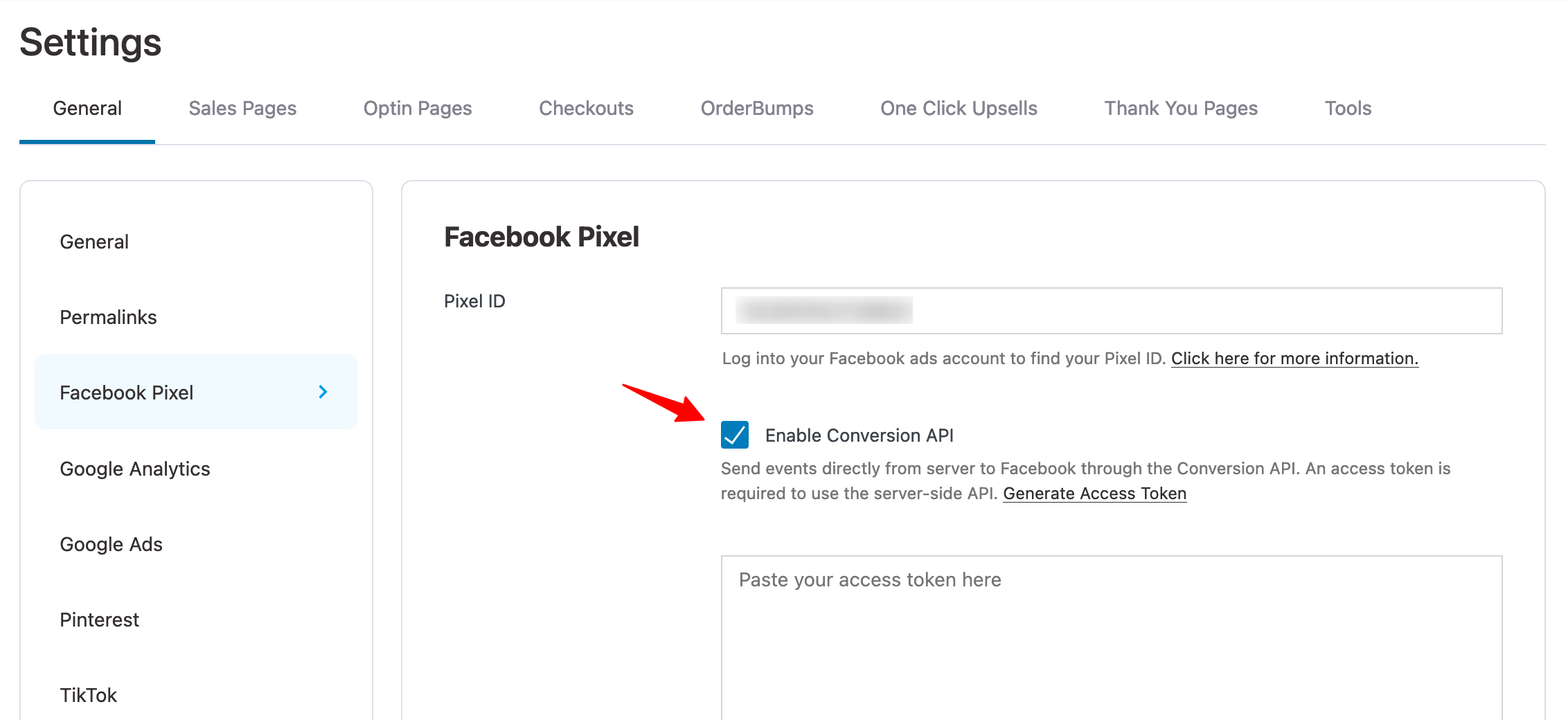 Configure Facebook Conversion API Events - FunnelKit