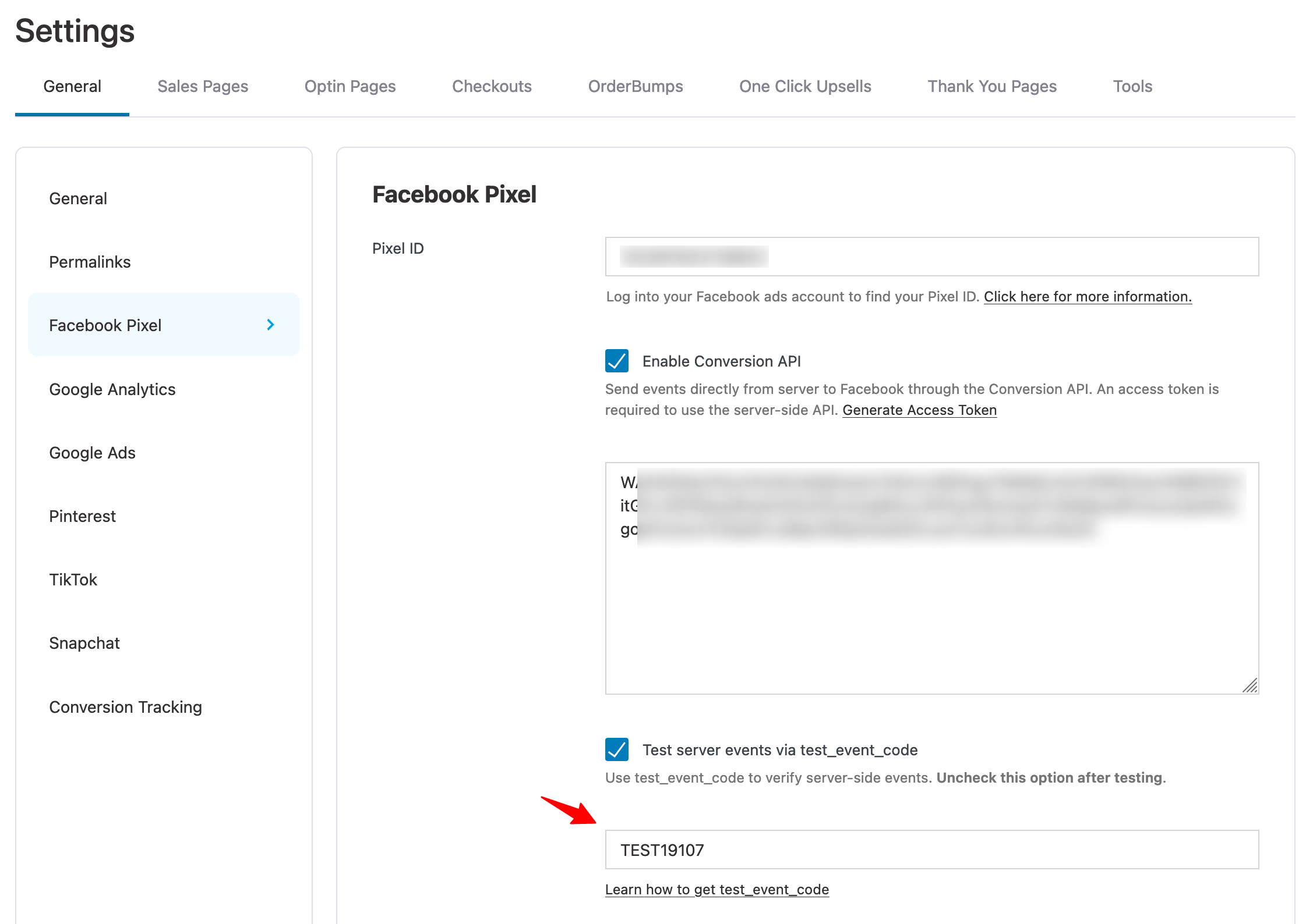 Configure Facebook Conversion API Events - FunnelKit