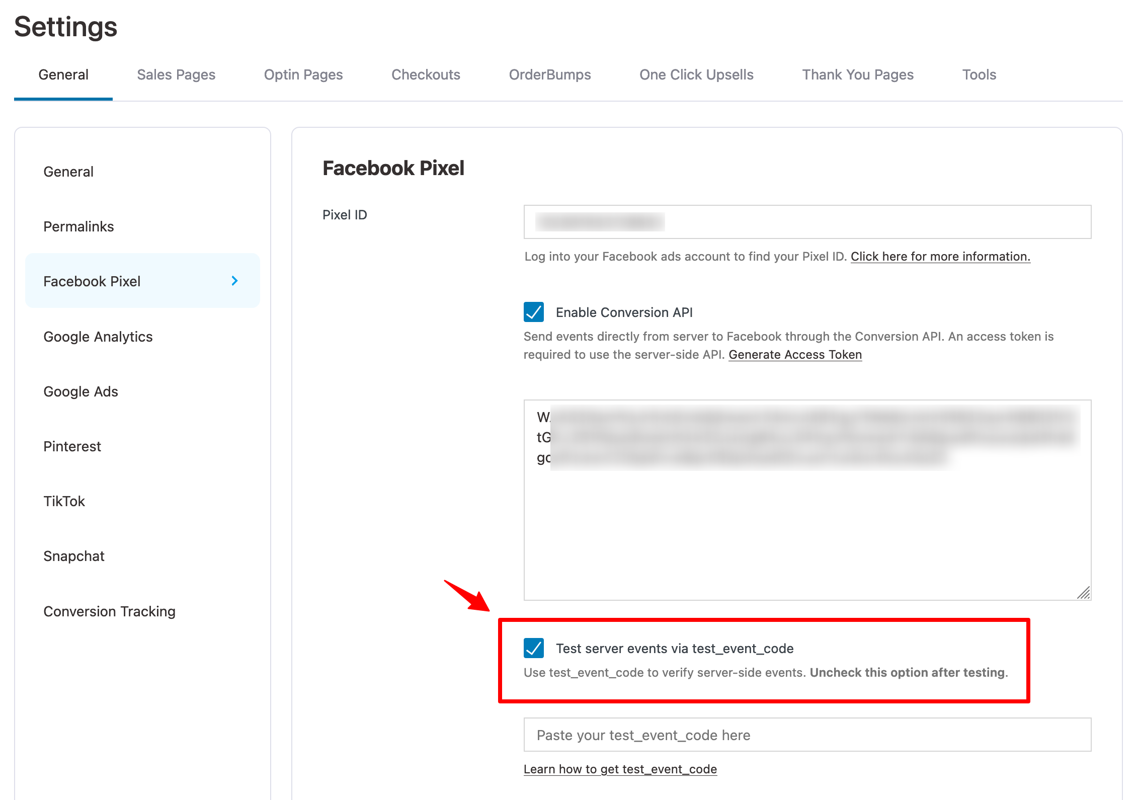 Configure Facebook Conversion API Events - FunnelKit