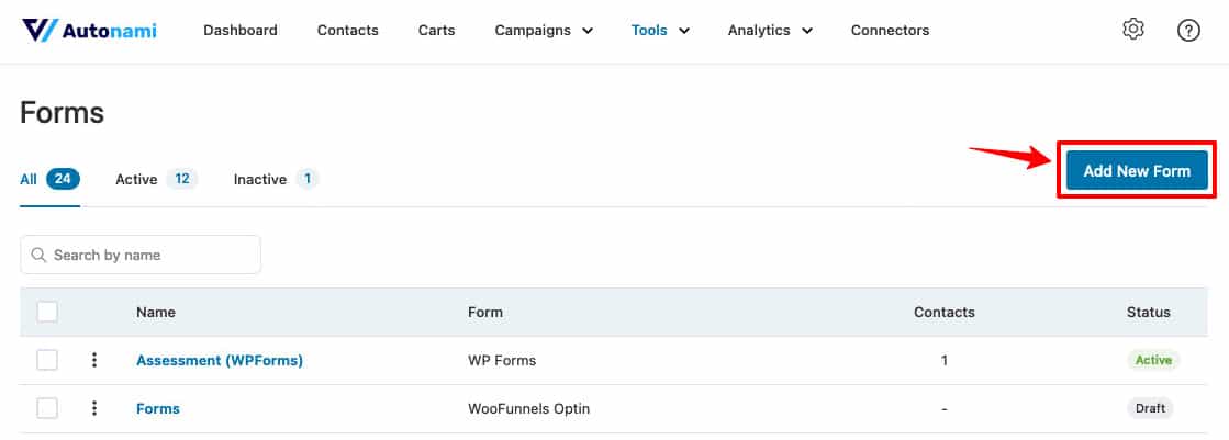 Integrate with Forms - FunnelKit