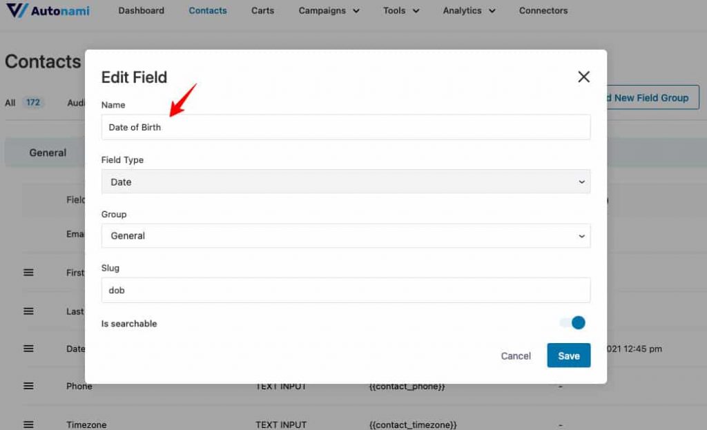 Adding Fields - FunnelKit