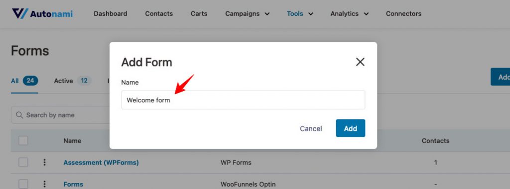 Integrate with Forms - FunnelKit