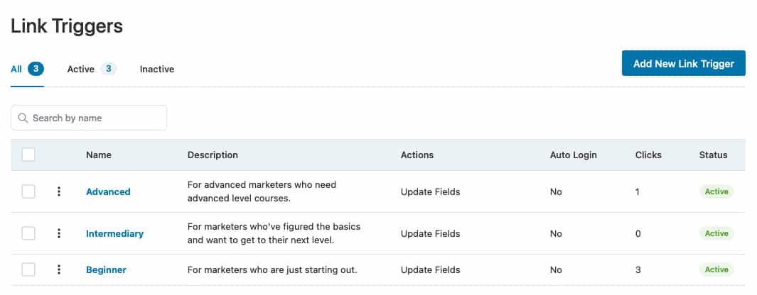 Introducing Link Triggers: Initiate Action on User Clicks