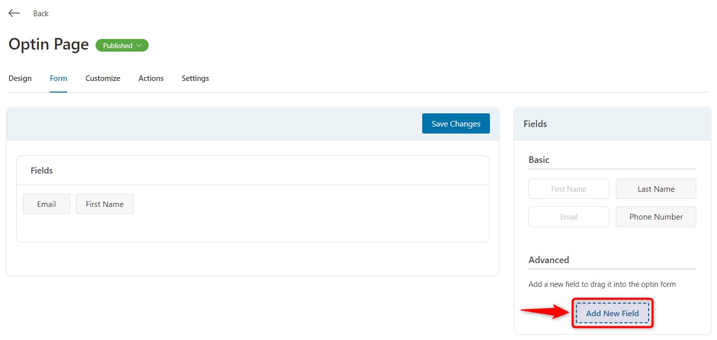 Customizing Form Fields - FunnelKit