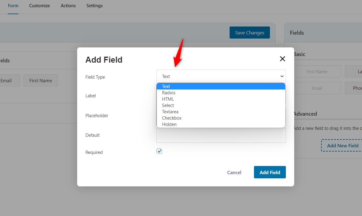 Customizing Form Fields - FunnelKit