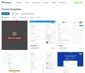 Create Your First Funnel from Scratch - FunnelKit