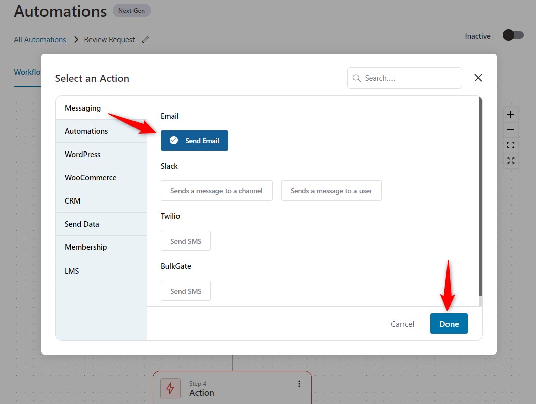 Set up Review Reminder Automation in FunnelKit Automations - FunnelKit