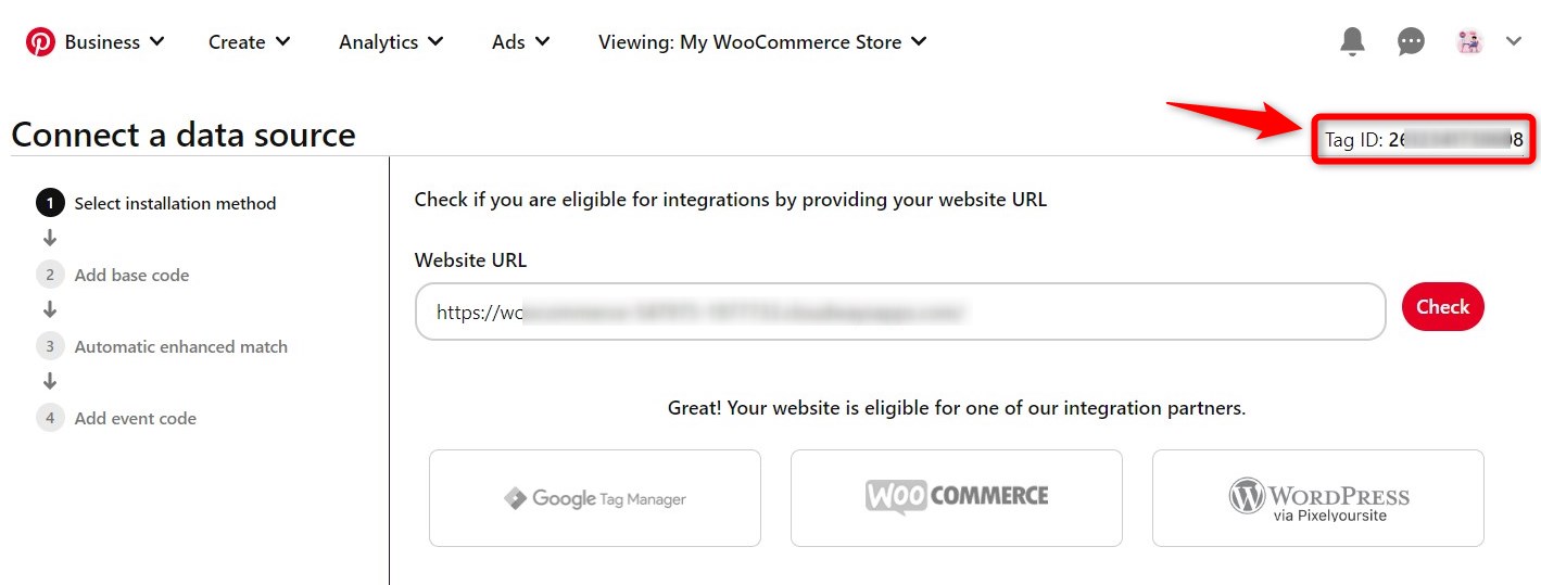 How To Enable Pinterest Conversion Tracking In WooCommerce