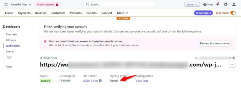 Webhooks Funnelkit Stripe Payment Gateway For Woocommerce