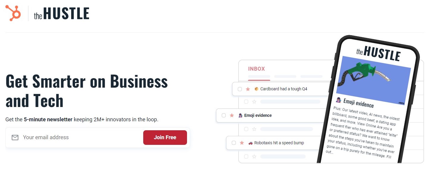 How to Create a Punchy Newsletter Landing Page that Converts