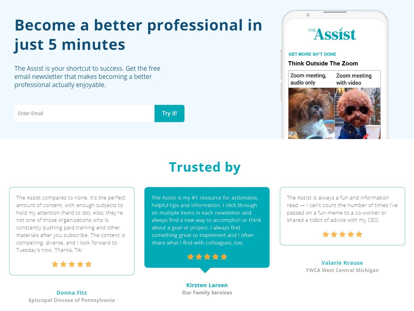 How to Create a Punchy Newsletter Landing Page that Converts