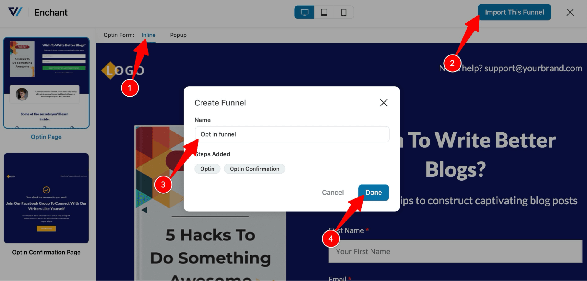How to Create an Opt-in Page on WordPress that Converts :2024