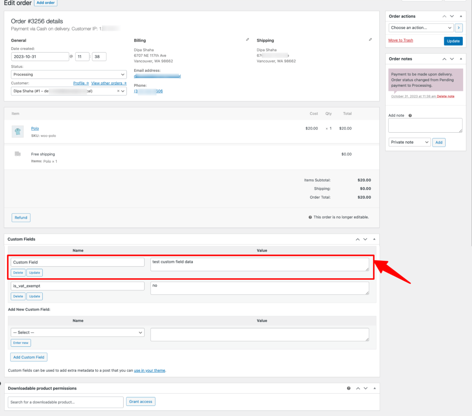 How To Add A Custom Field To Woocommerce Checkout Page Funnelkit