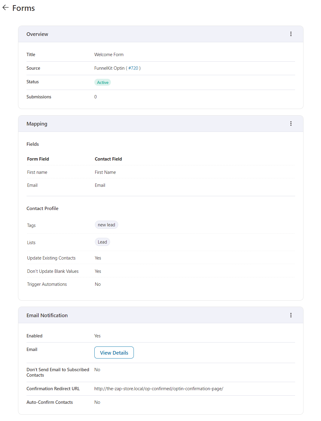 Enable Double Optin - FunnelKit Automations