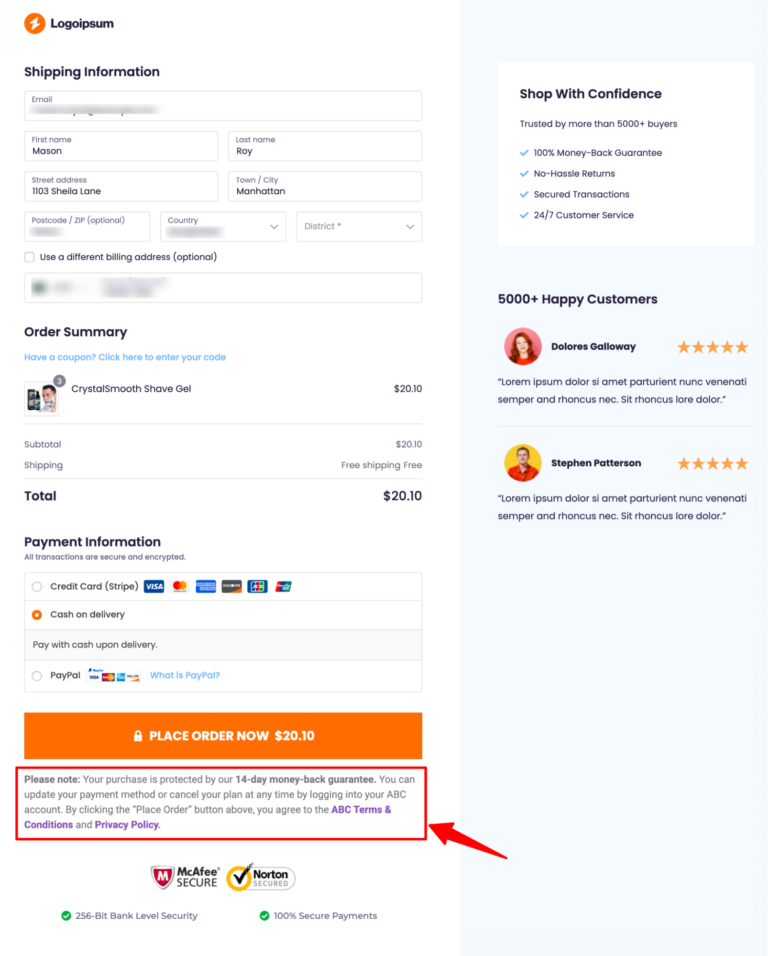 How to Add Terms and Conditions to WooCommerce Checkout