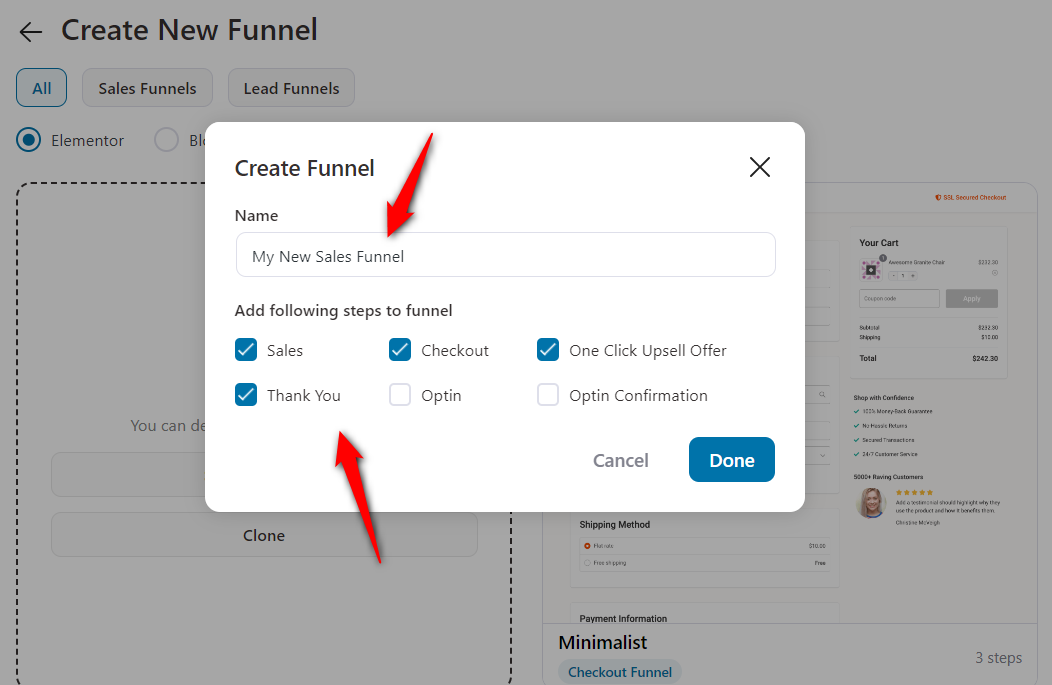 Create Your First Funnel from Scratch - FunnelKit