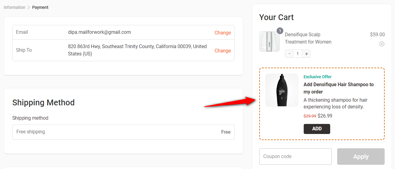 Set the Display Position of Order Bumps - FunnelKit