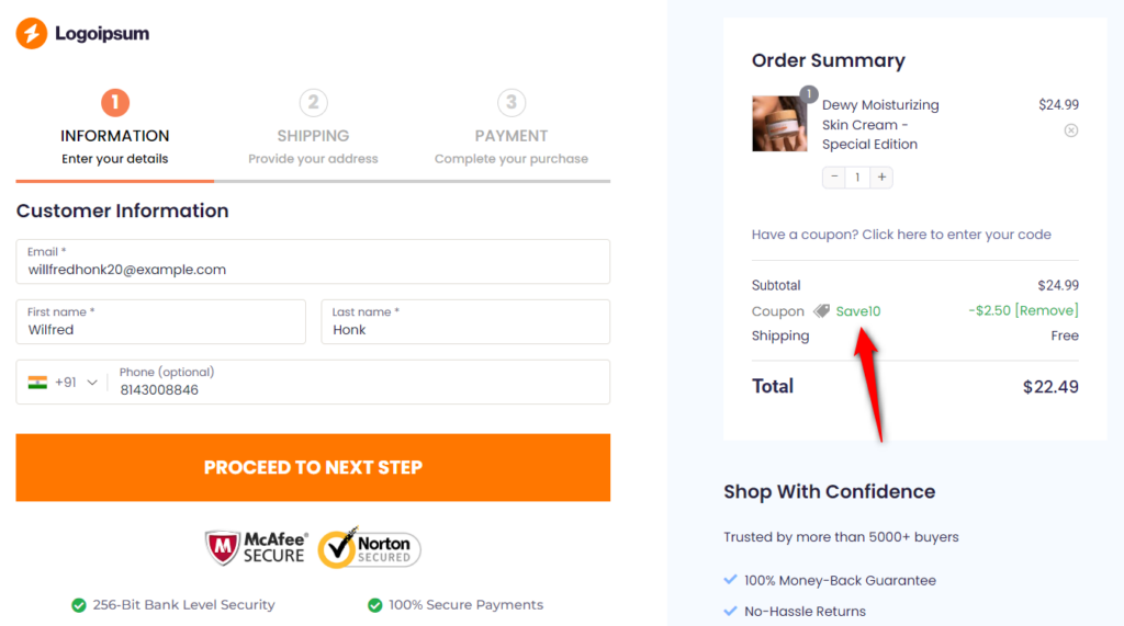 How to Auto-Apply Coupons on the Checkout Page - FunnelKit