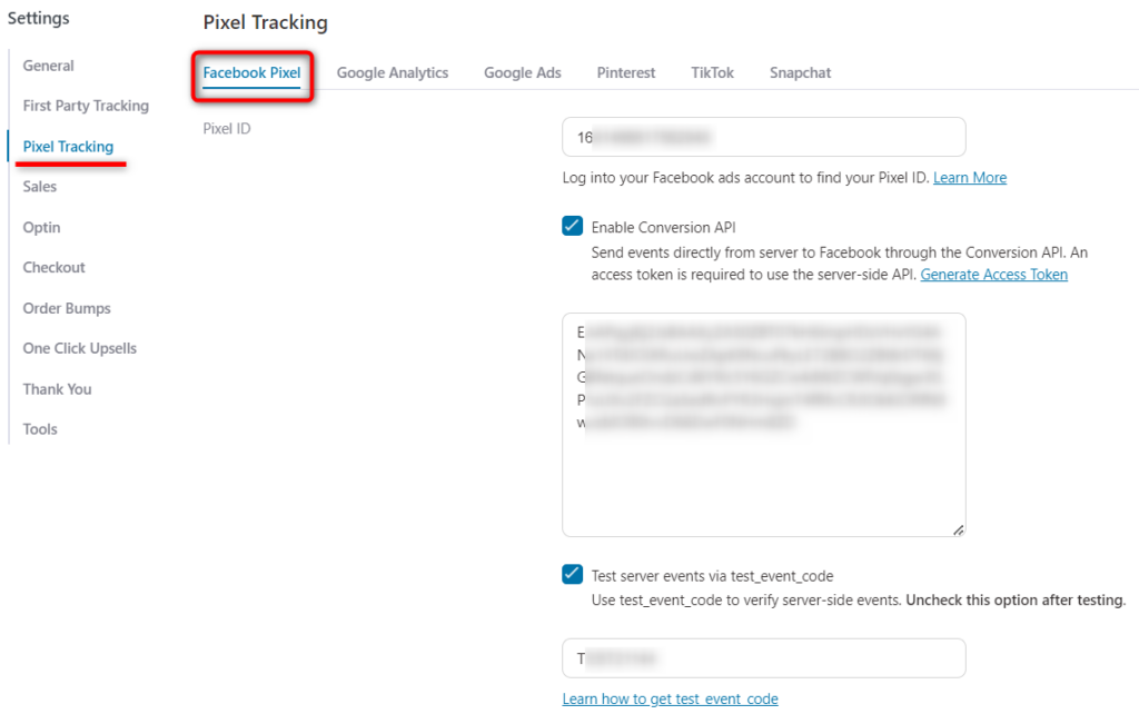 Facebook Pixel - Conversion API - FunnelKit