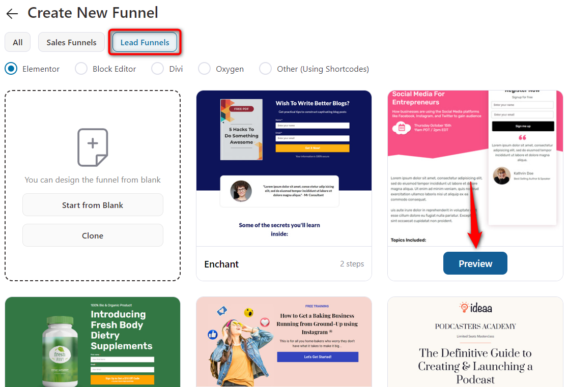 How to Add the Opt-in Page Step? - FunnelKit