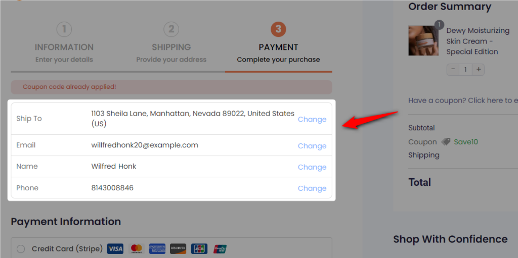 Multi-Step Field Preview - FunnelKit