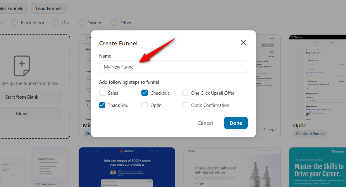 Build From Scratch (Thank You Page) - FunnelKit