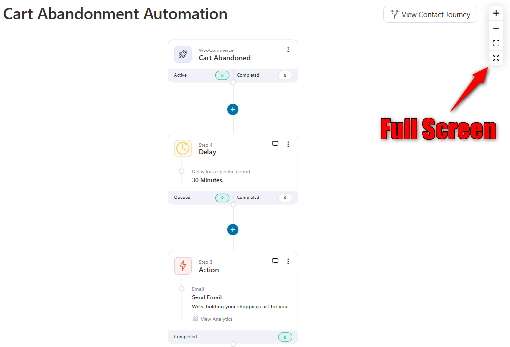Canvas - FunnelKit Automations
