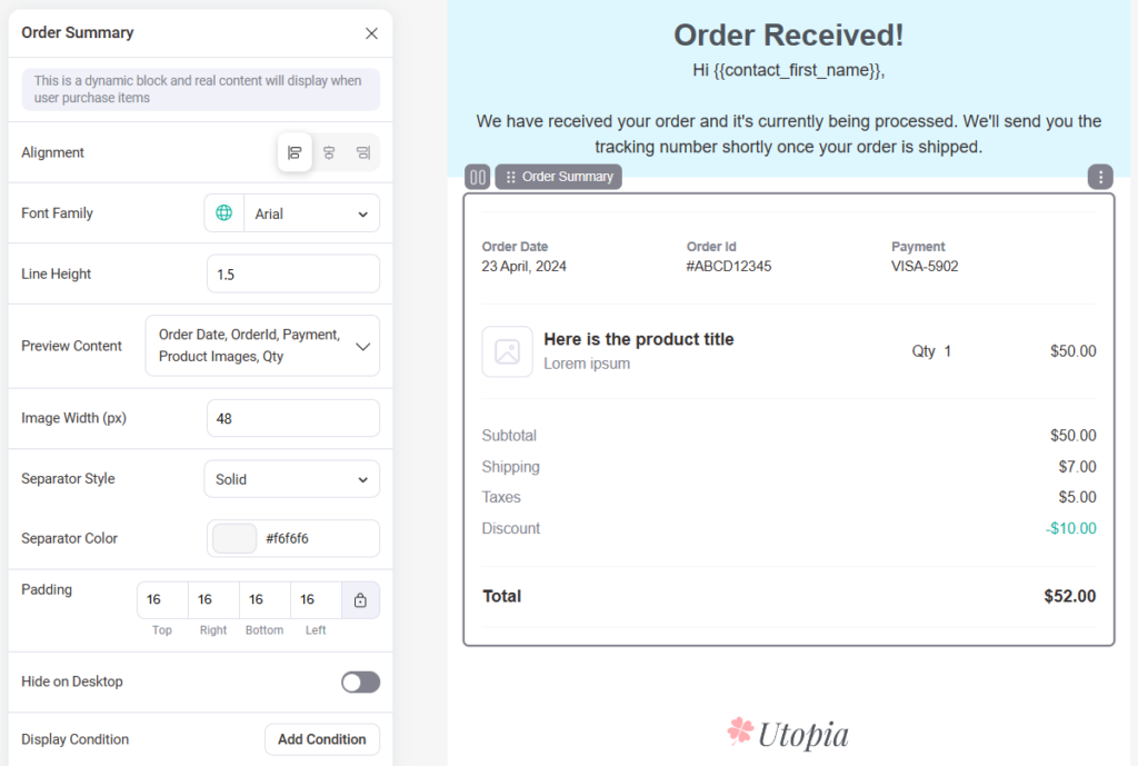 Enhanced Visual Email Builder - FunnelKit