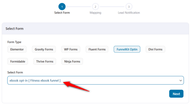 Integrate with Forms - FunnelKit Automations