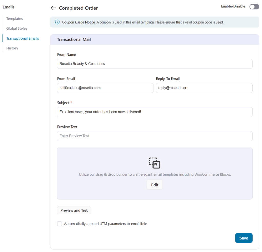 How to Send Custom WooCommerce Order Notification Emails