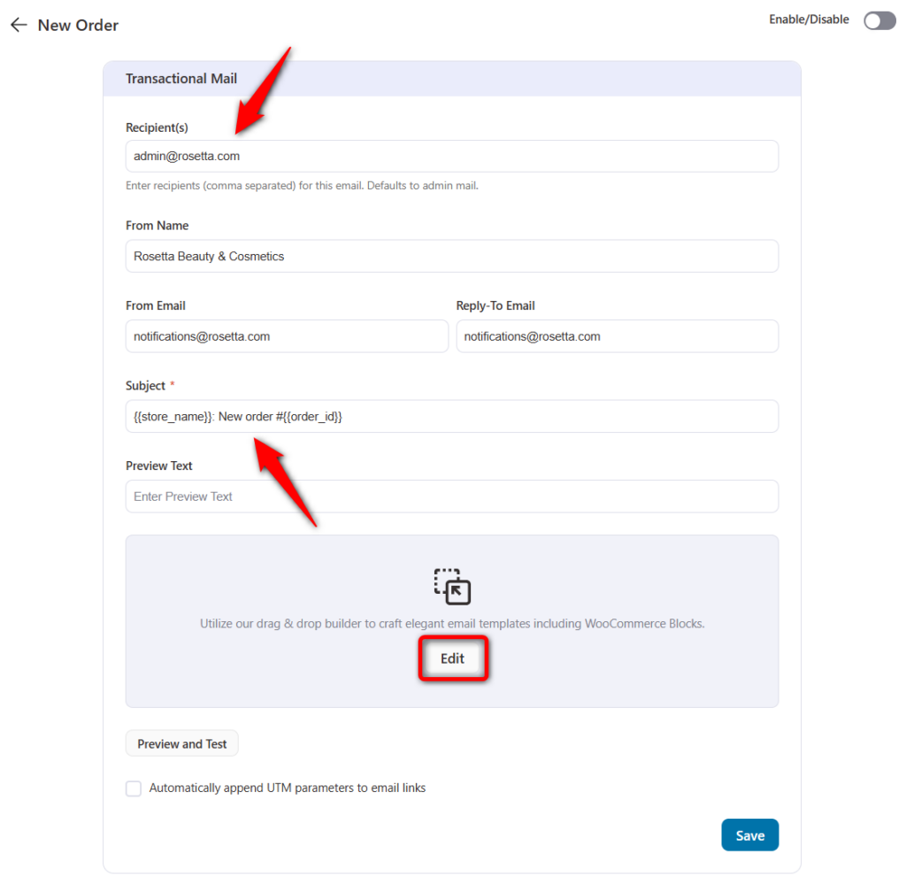 How to Send Custom WooCommerce Order Notification Emails