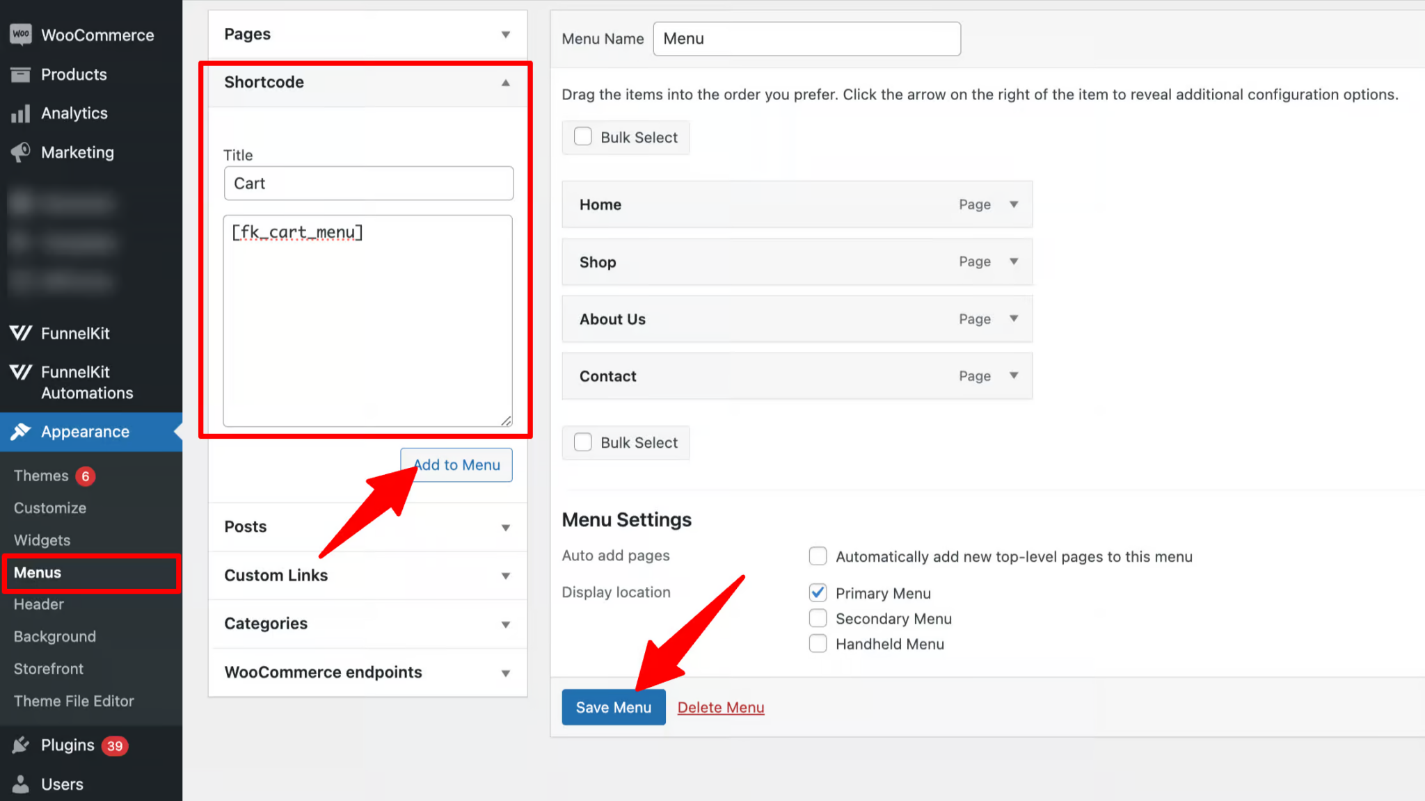 How to Add WooCommerce Cart Icon to Menu Bar in 4 Steps