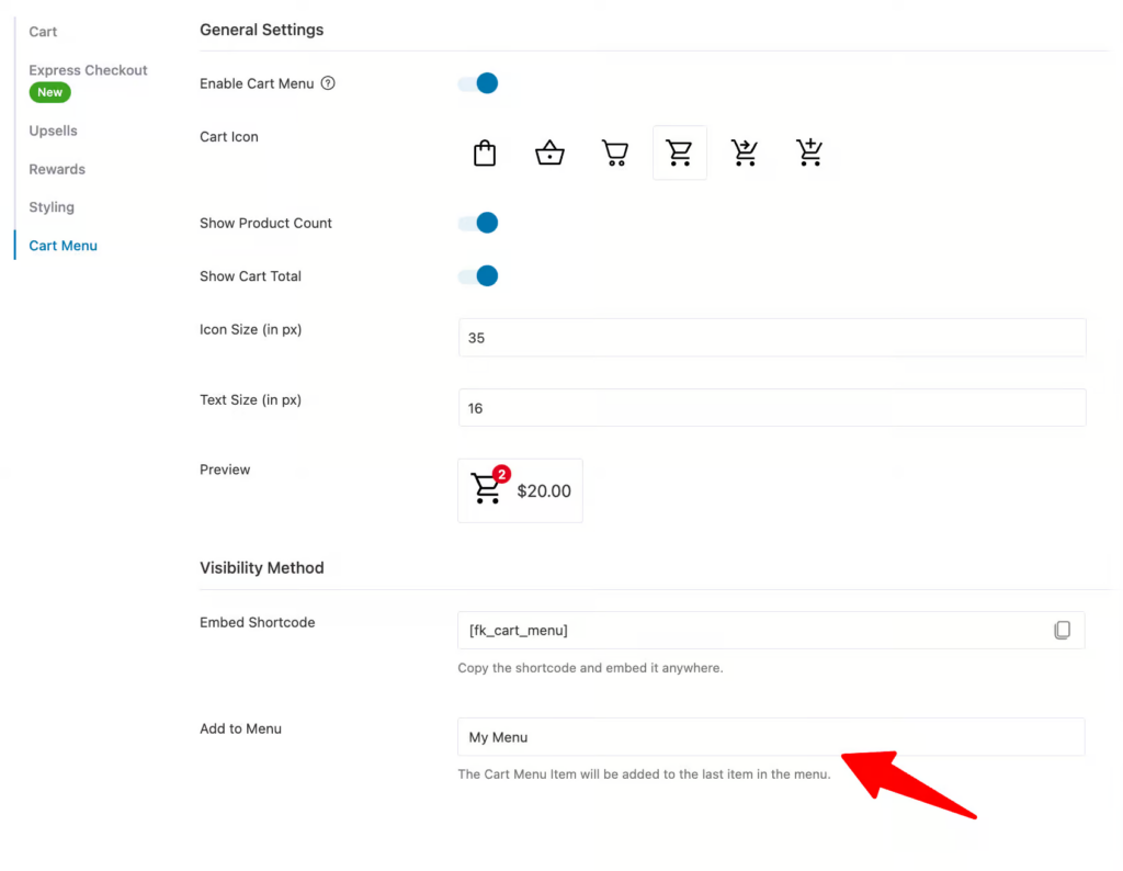How to Add WooCommerce Cart Icon to Menu Bar in 4 Steps