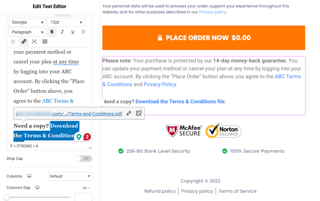 How to Add Terms and Conditions on WooCommerce Checkout?