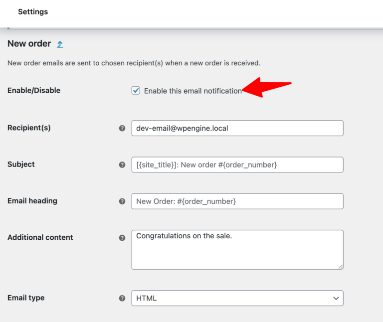 How to Set Up WooCommerce Order Notification Emails