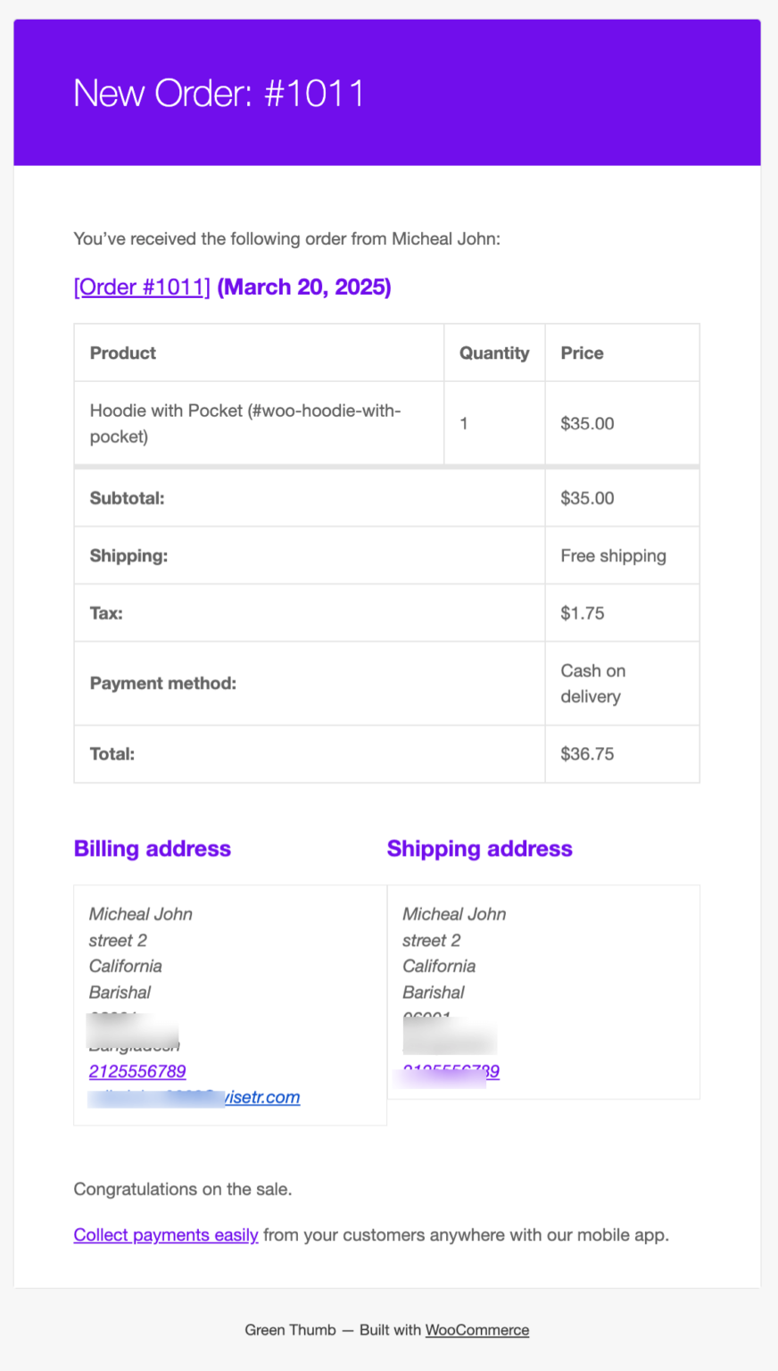 How to Send Custom WooCommerce New Order Emails