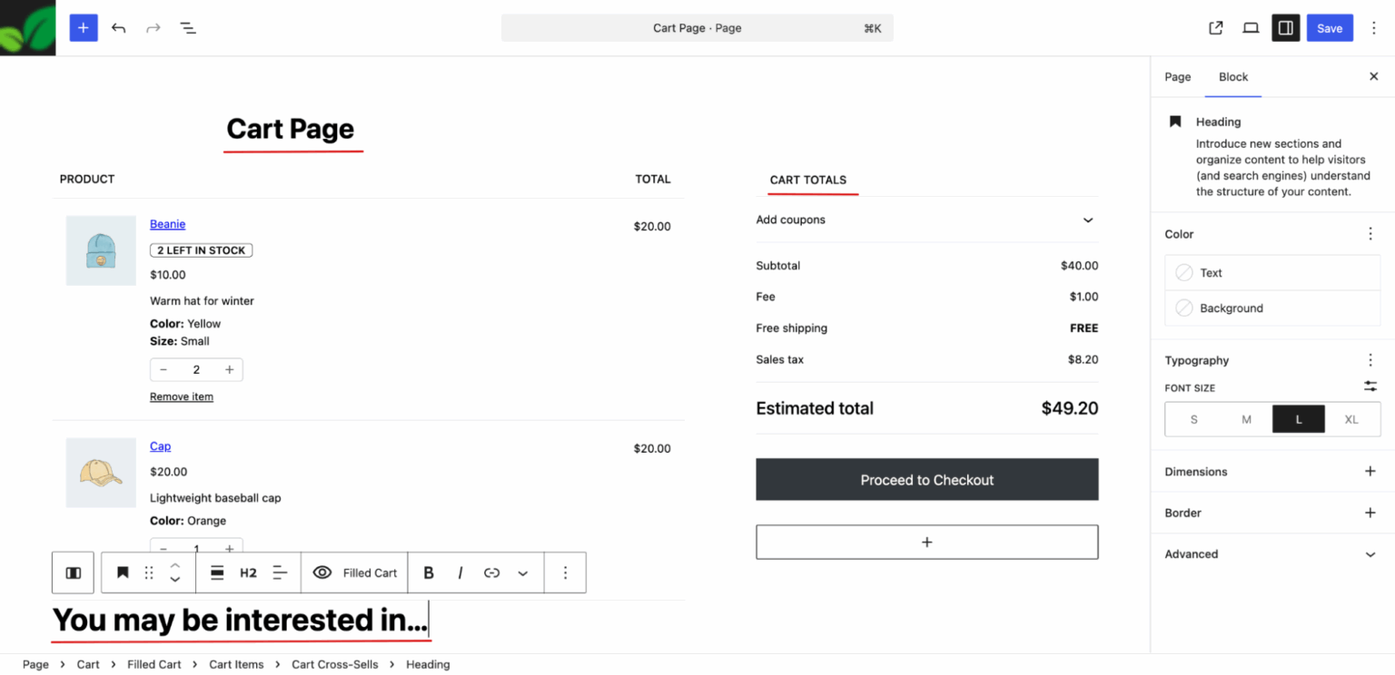 How to Customize the WooCommerce Cart Page
